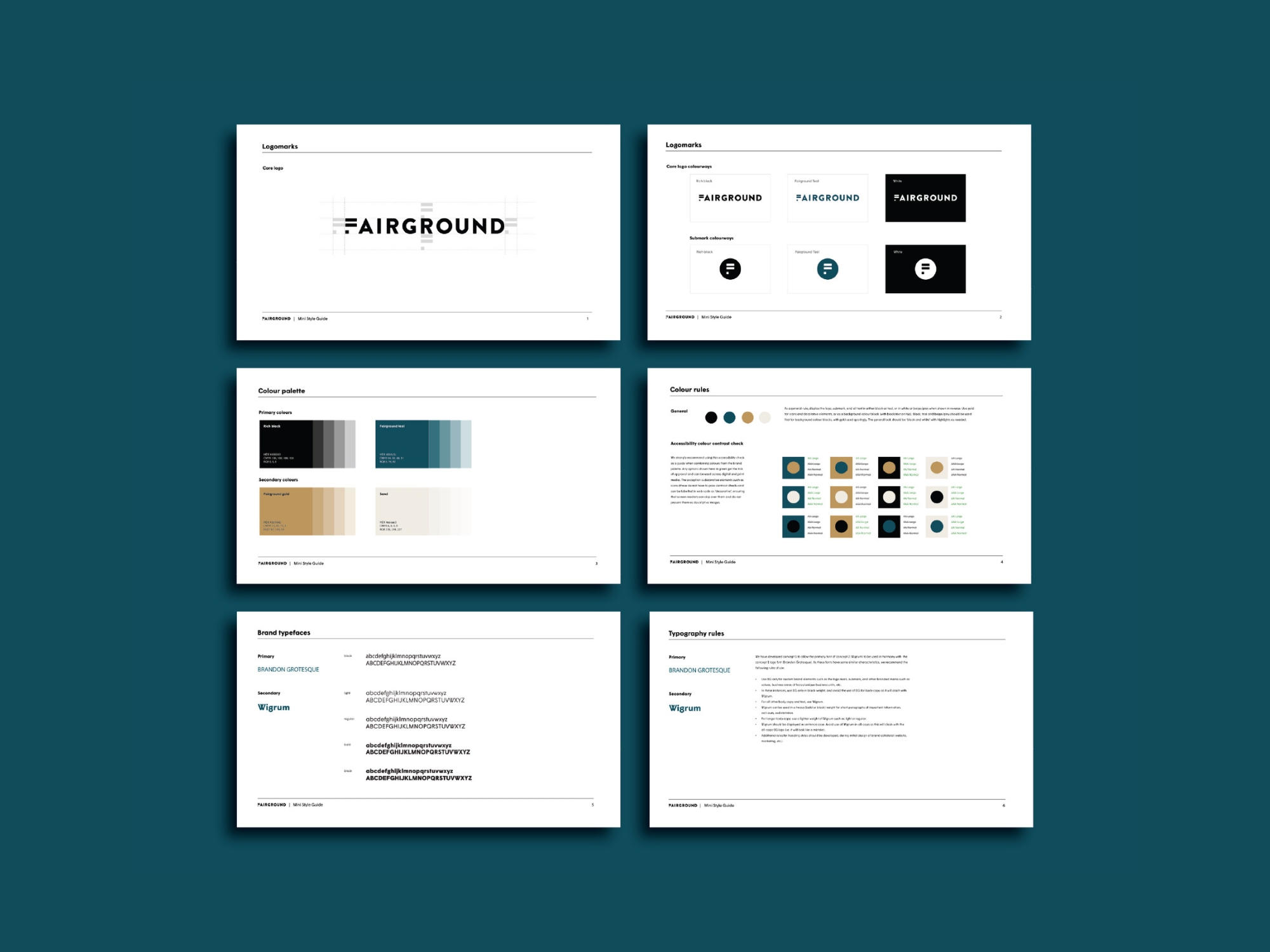 Fairground I Case Study Page I Rebrand by Ethical Design Co.